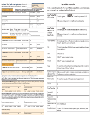 Fillable Online Small Business Credit Cards Fax Email Print - pdfFiller