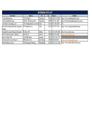 Fillable Online 307 Area Code - Location map, time zone, and phone ...