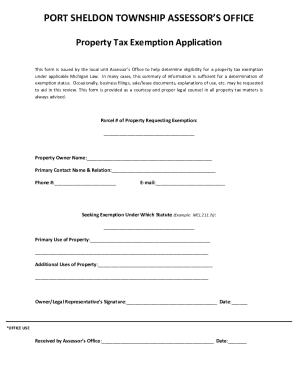Fillable Online Property-Tax-Exemption-Application-10-13-17 Fax Email ...