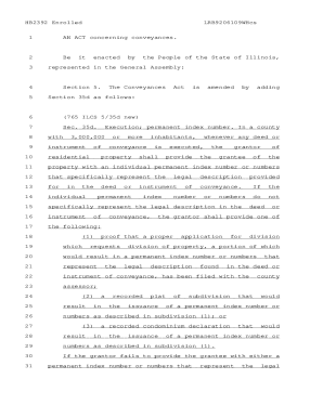 Fillable Online Deed Elements and Recording Requirements in Illinois ...