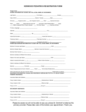 Fillable Online KW Registration Form Fax Email Print - pdfFiller