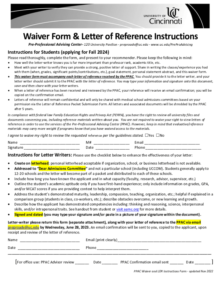 Fillable Online Waiver Form Template Fax Email Print - pdfFiller