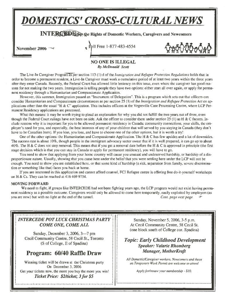 Fillable Online 1 Domestic Workers' Rights in the United States: A ...