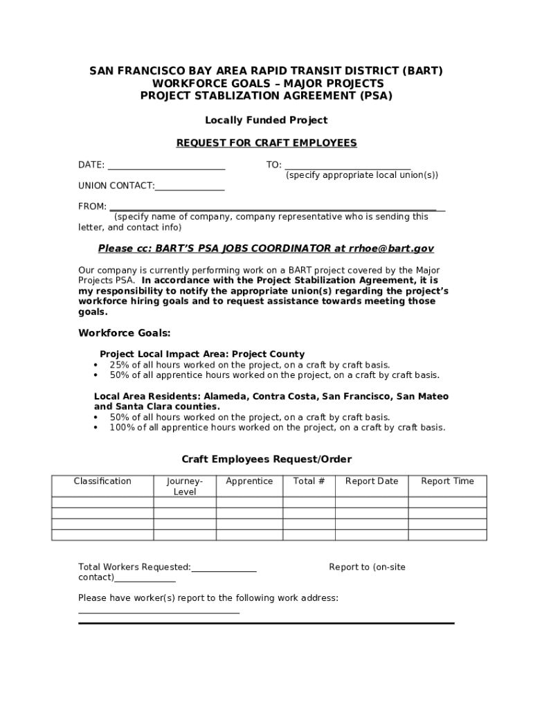 Major Projects PSA Pre-Job Conference Fact Sheet. ... Doc Template ...