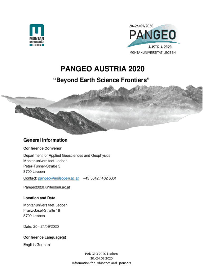 Fillable Online Department Applied Geosciences and Geophysics Fax Email ...