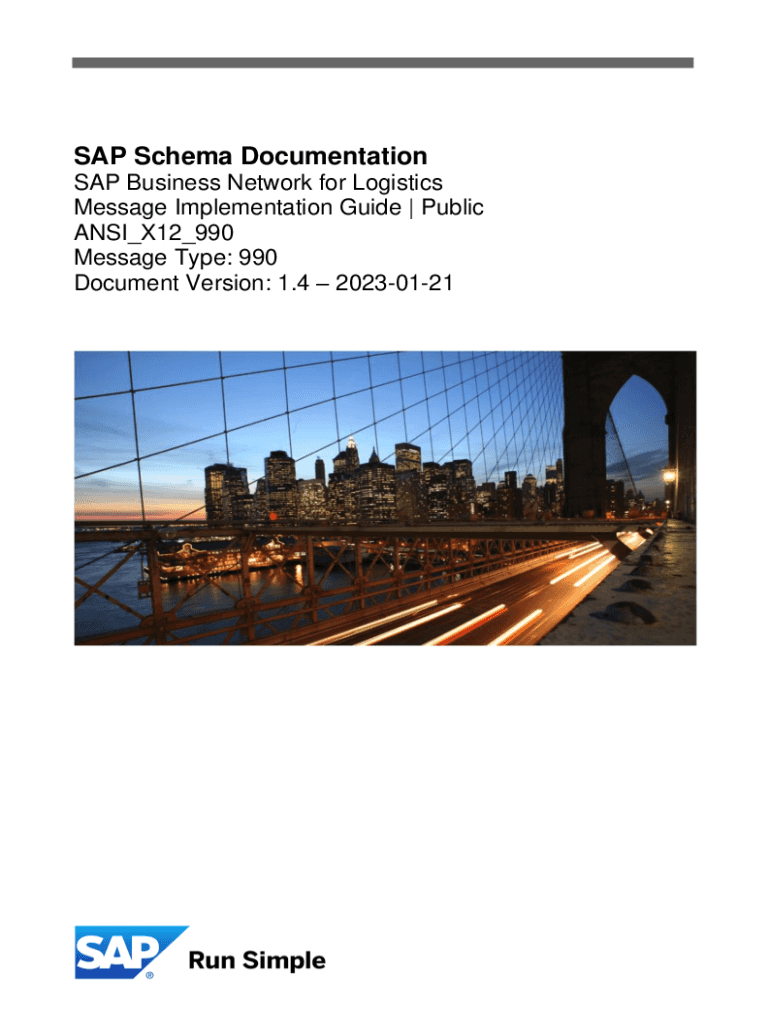 Fillable Online SAP Schema Documentation Fax Email Print - pdfFiller