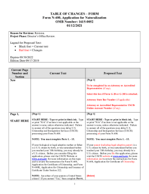 Fillable Online FORM Form N-400, Application for Naturalization OMB ...