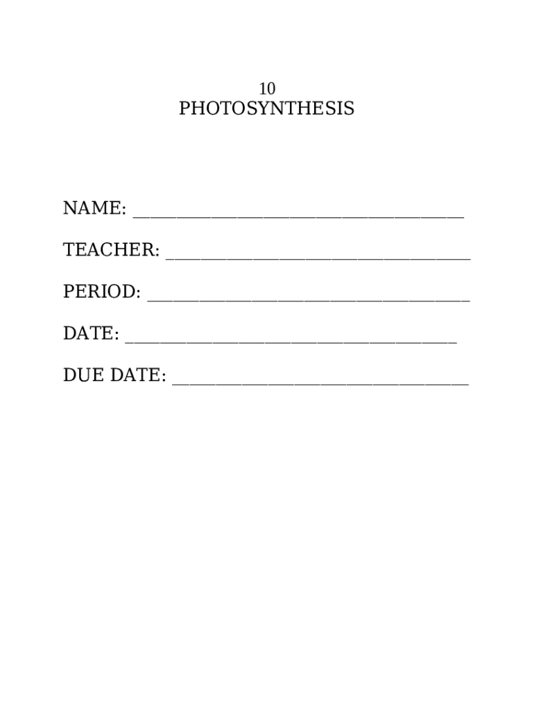 Active Reading Worksheets Photosynthesis The Calvin Cycle ... Doc ...