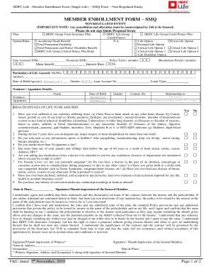 Fillable Online Member Enrollment Form - Fill Online, Printable, Fillable, ... Fax Email Print ...
