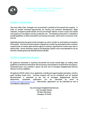 Fillable Online KC FORM 1 REV. 12/09 Fax Email Print - pdfFiller