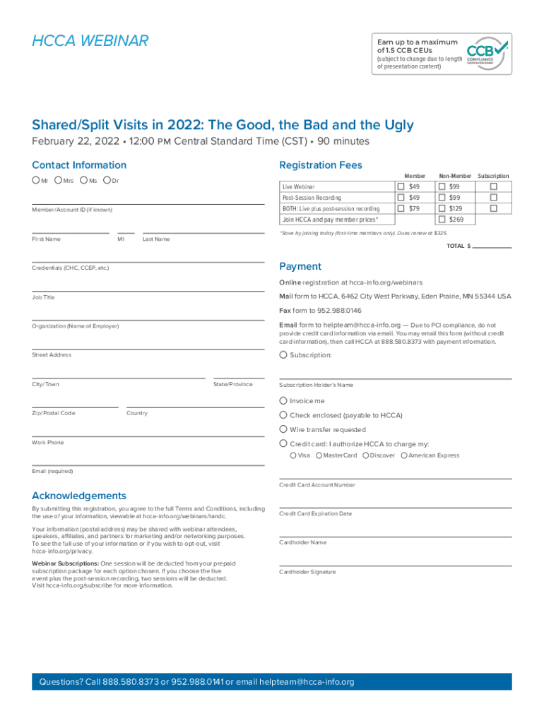 Fillable Online Split-Shared Visit Revisited Next Year - RACmonitor Fax Email Print - pdfFiller