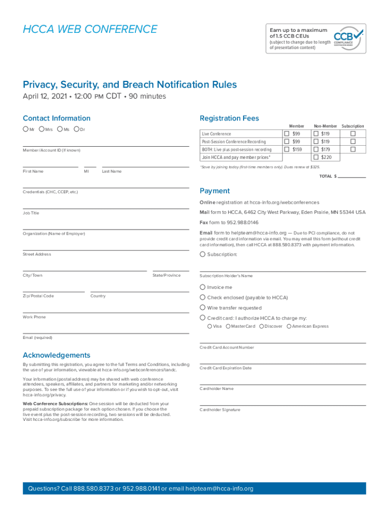 Fillable Online Health Care Privacy Compliance Handbook, Third Edition Fax Email Print - pdfFiller