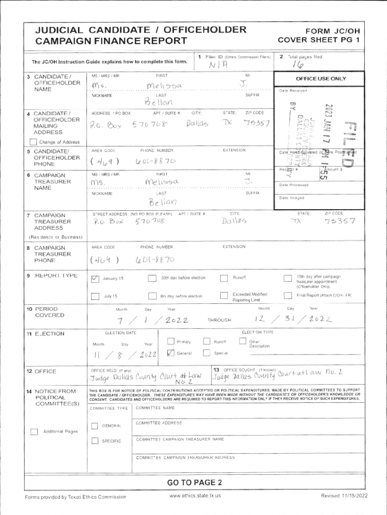 Fillable Online The JC/OH lnstruction Guide oxplains how to complete ...