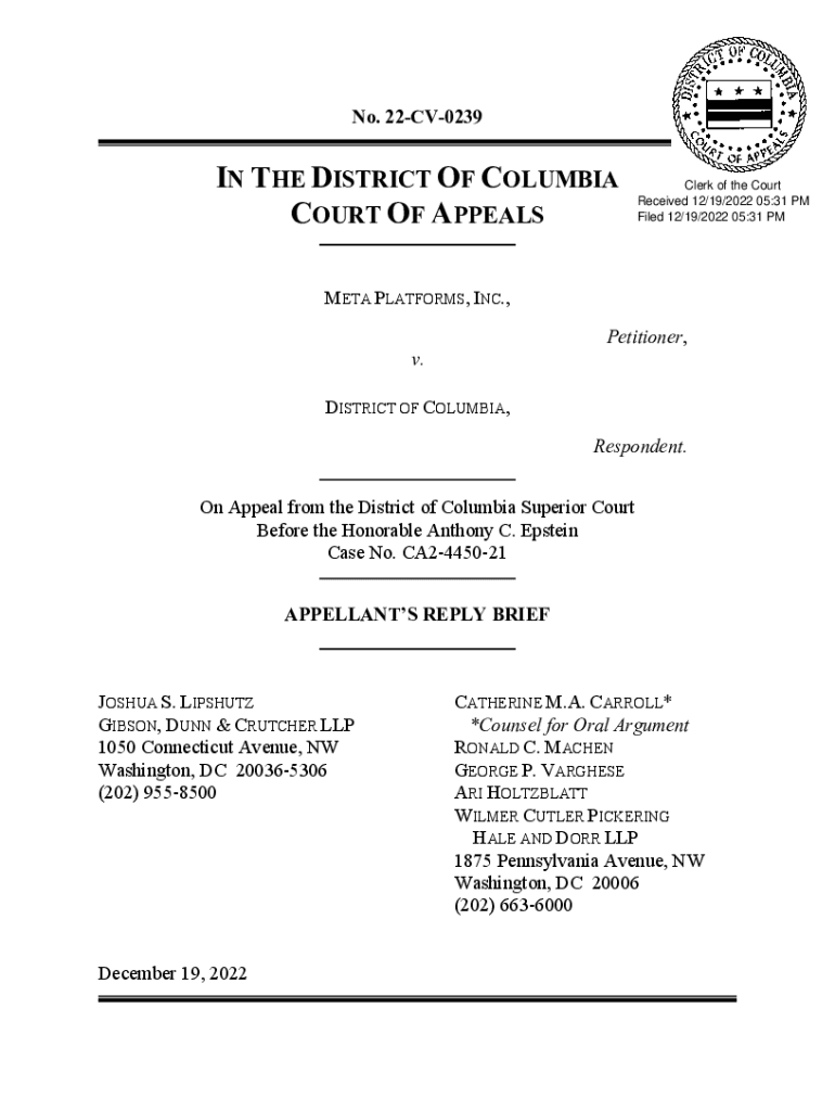 Fillable Online Rule 28. Briefs. (a) Brief of the Appellant (or Petitioner). The ... Fax Email ...