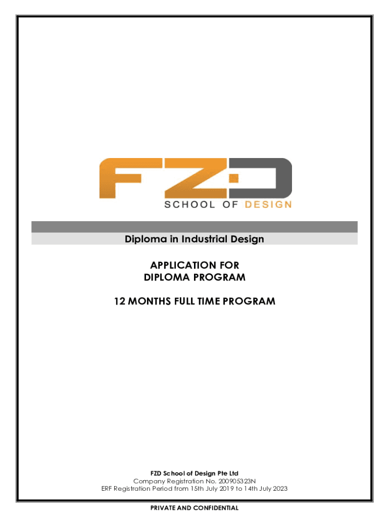 Fillable Online Application for the Registration of an Industrial ...