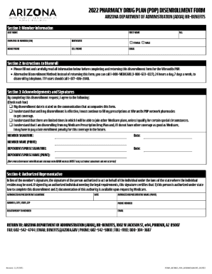 Fillable Online benefitoptions az 2022 pharmacy drug plan (pdp ...