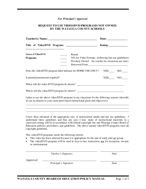 Fillable Online video approval form Fax Email Print - pdfFiller