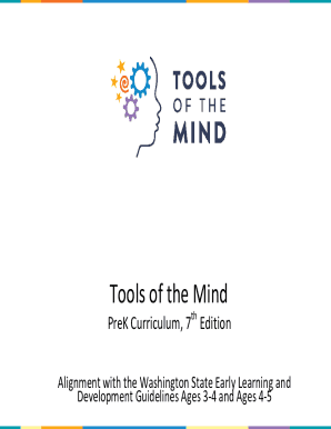 Fillable Online Washington State - Early Learning and Development ...