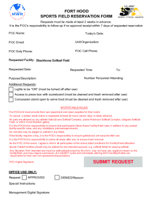 Fillable Online Facility-Field Request Form 20210810.pdf Fax Email Print - pdfFiller