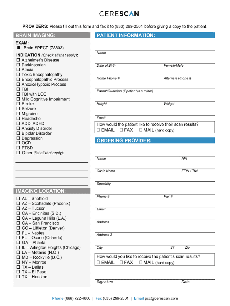Fillable Online CT Scan vs. MRI: What's the Difference? And How Do ...