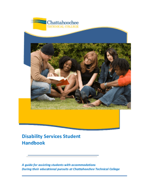 Fillable Online Disability Support Services Faculty Handbook Fax Email Print - pdfFiller