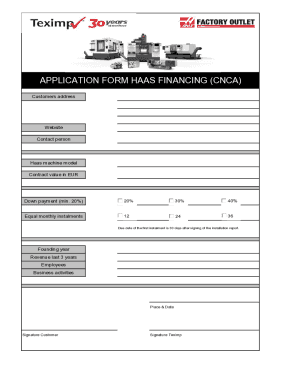Fillable Online Application Cnca Form Fax Email Print - pdfFiller