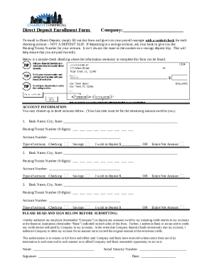 Adp Employee Direct Deposit QDCCQD Doc Template | pdfFiller