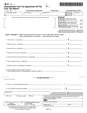Fillable Online Ifta Texas Form. Taxes Fax Email Print - pdfFiller