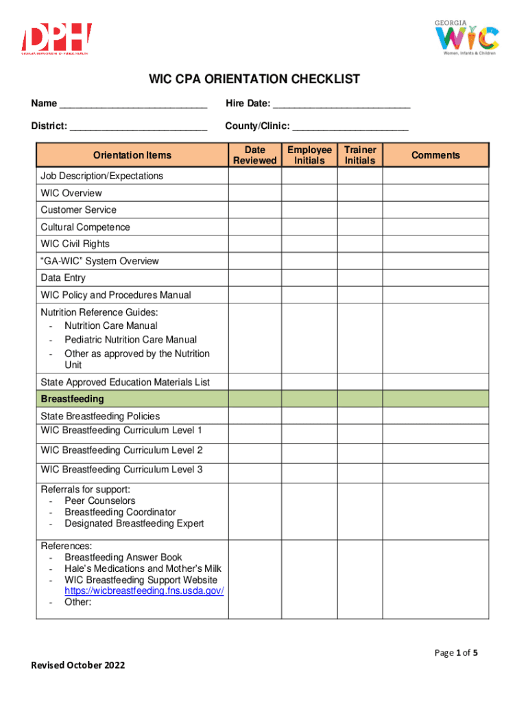 Fillable Online State of Connecticut-Department of Public Health-WIC ...