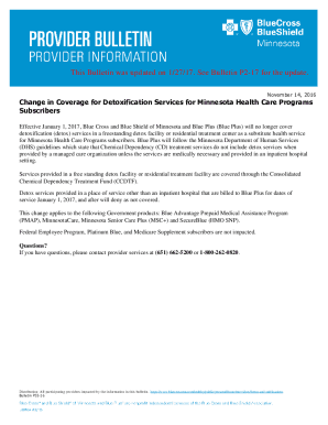 Fillable Online Header notation MHCP Detox Bulletin P55-16.doc. forms ...