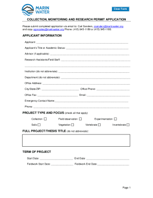 Fillable Online Research Permit Application 20225.pdf Fax Email Print ...