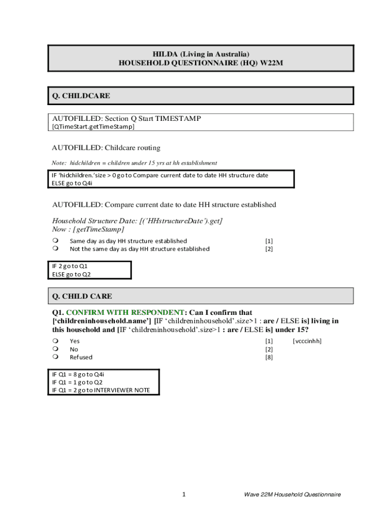 Fillable Online Section Q Start TIMESTAMP AUTOFILLED: Chi Fax Email Print - pdfFiller