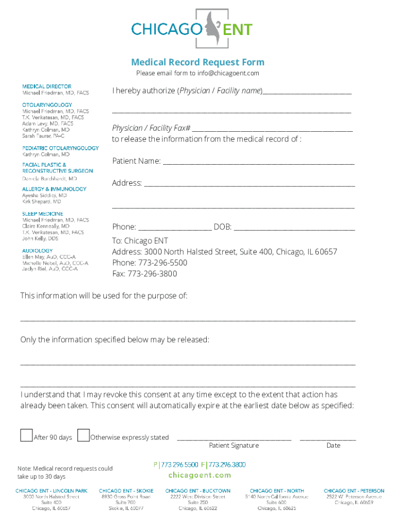 Fillable Online Sample Letter to Doctor Requesting Medical Records Fax ...