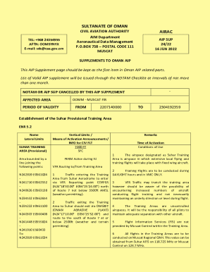 Fillable Online NAV CANADA AIP Canada Fax Email Print - pdfFiller