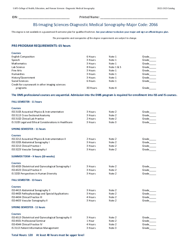 Fillable Online UAFS-College of Health, Education, and Human Sciences ...