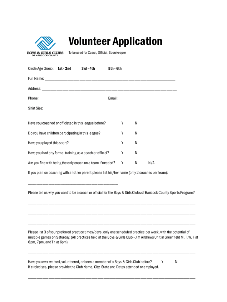 Fillable Online To be used for Coach, Official, Scorekeeper Fax Email ...