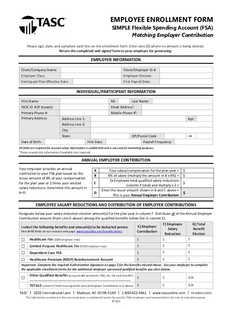 Fillable Online Employer FSA Administrative Guide Fax Email Print ...