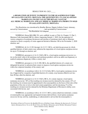 Fillable Online Resolution-of-Intent-Local-Option-Marijuana-Excise-Tax ...