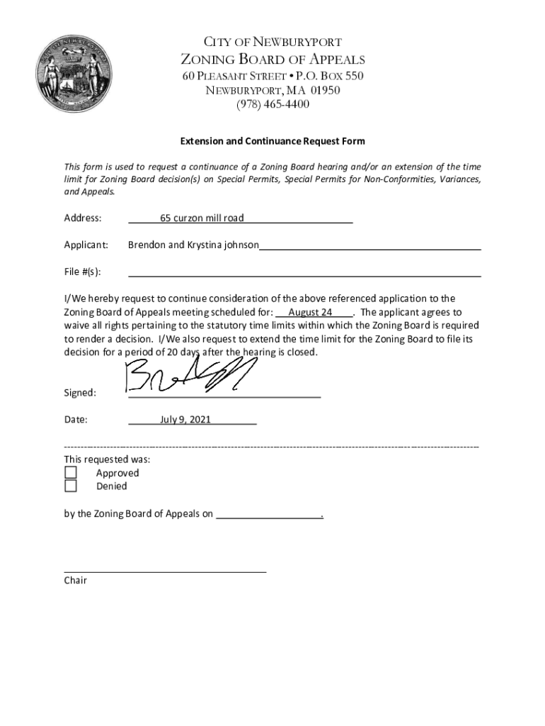 Fillable Online request for continuance form revised-1.doc Fax Email ...