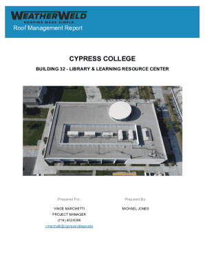 Fillable Online Building 32 Library & Learning Resource Center Roof ...