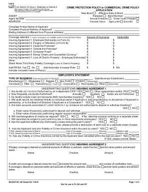 Fillable Online When to Offer Your Customers Commercial Crime Coverage ...