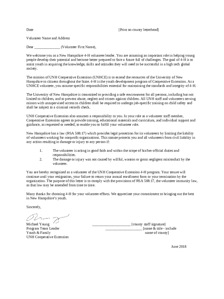 4-H Volunteers - UNH Extension - University of New Hampshire ...