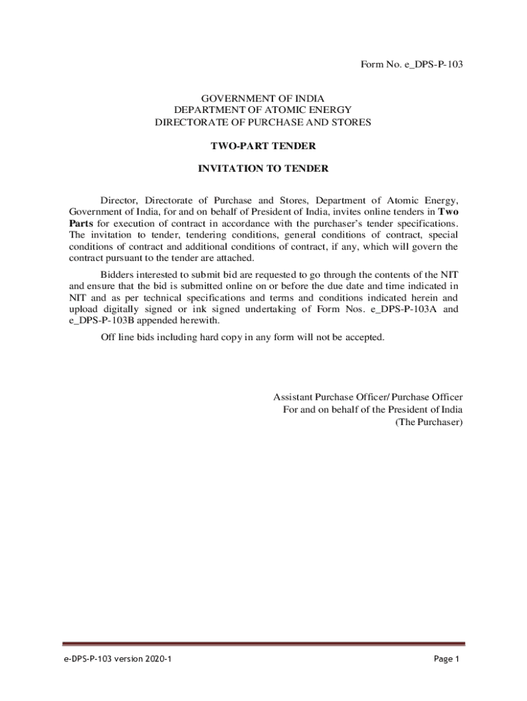 Fillable Online Form No. eDPS-P-102 GOVERNMENT OF ... Fax Email Print ...