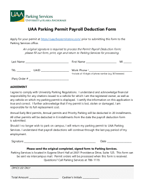 Fillable Online Uaa The Permit Store - Fill Online, Printable, Fillable ...