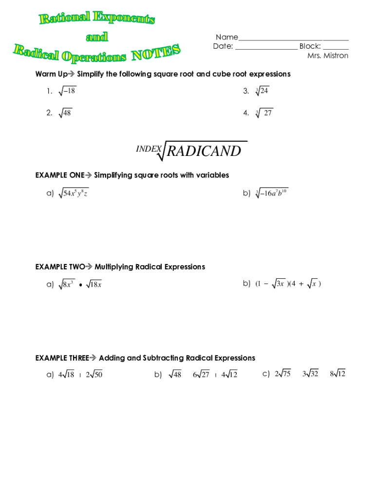 Fillable Online The Easiest Way to Simplify Cube Root Expressions with ...