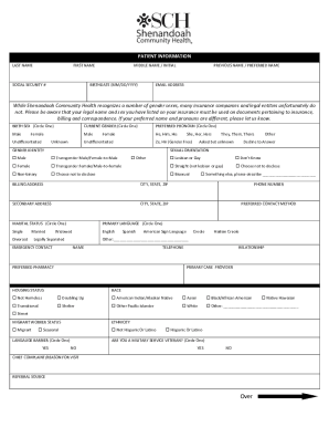 Fillable Online Form 2110, Community Care Intake Fax Email Print ...