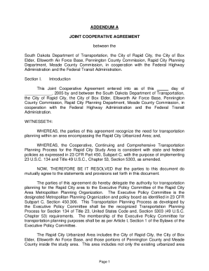 Fillable Online archive rcgov addendum to the memorandum of agreement ...