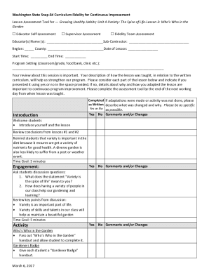 Fillable Online Healthy Food Pantry Assessment ToolkitSNAP-Ed - USDA ...