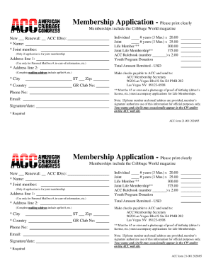 Fillable Online Cribbage World - American Cribbage Congress Fax Email ...