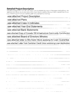 Fillable Online clkapps winnipeg -see attached Project Description -see ...